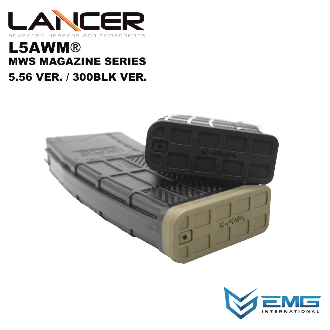 EMG Lancer Systems L5AWM V2 MWS Magazine – High-Capacity & Durable