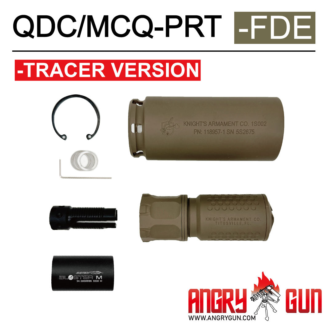 QDC/MCQ-PRT Tracer Version – BLK/FDE | Airsoft