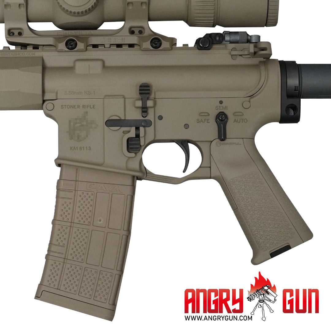 KS1 MWS Conversion Kit – Standard Ver (Cerakote FDE) | Angry Gun