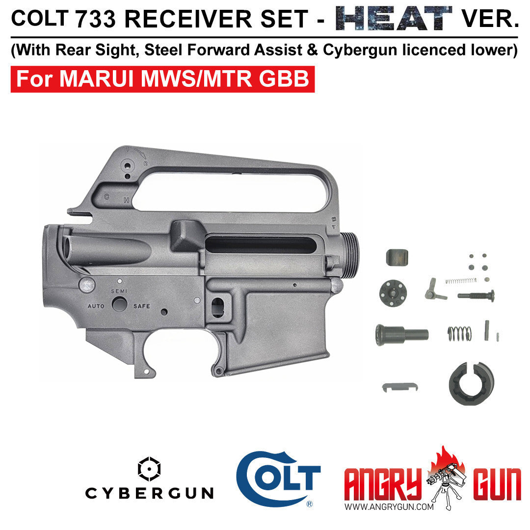 Colt 733 CNC Receiver Set – Heat Version | Angry Gun
