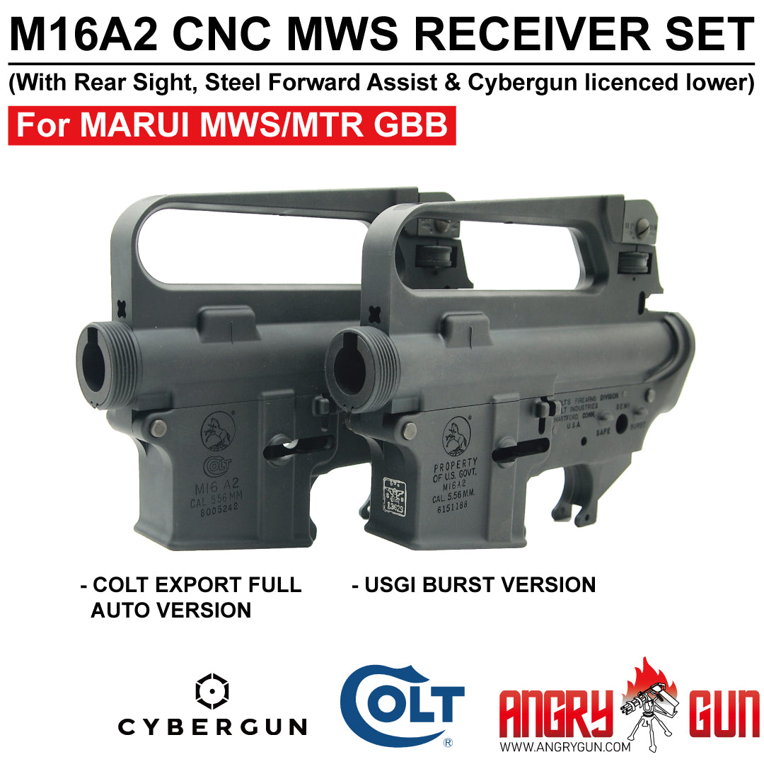 COLT CNC M16A2 RECEIVER SET - FOR MARUI MWS/MTR GBB