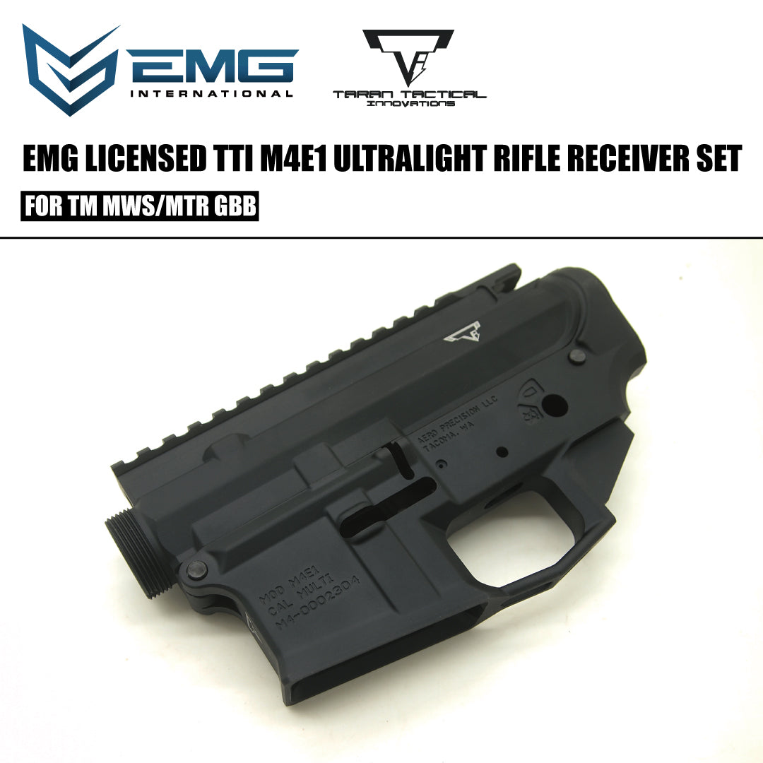 EMG LICENSED TTI M4E1 ULTRALIGHT RIFLE RECEIVER SET FOR TM MWS/MTR GBB
